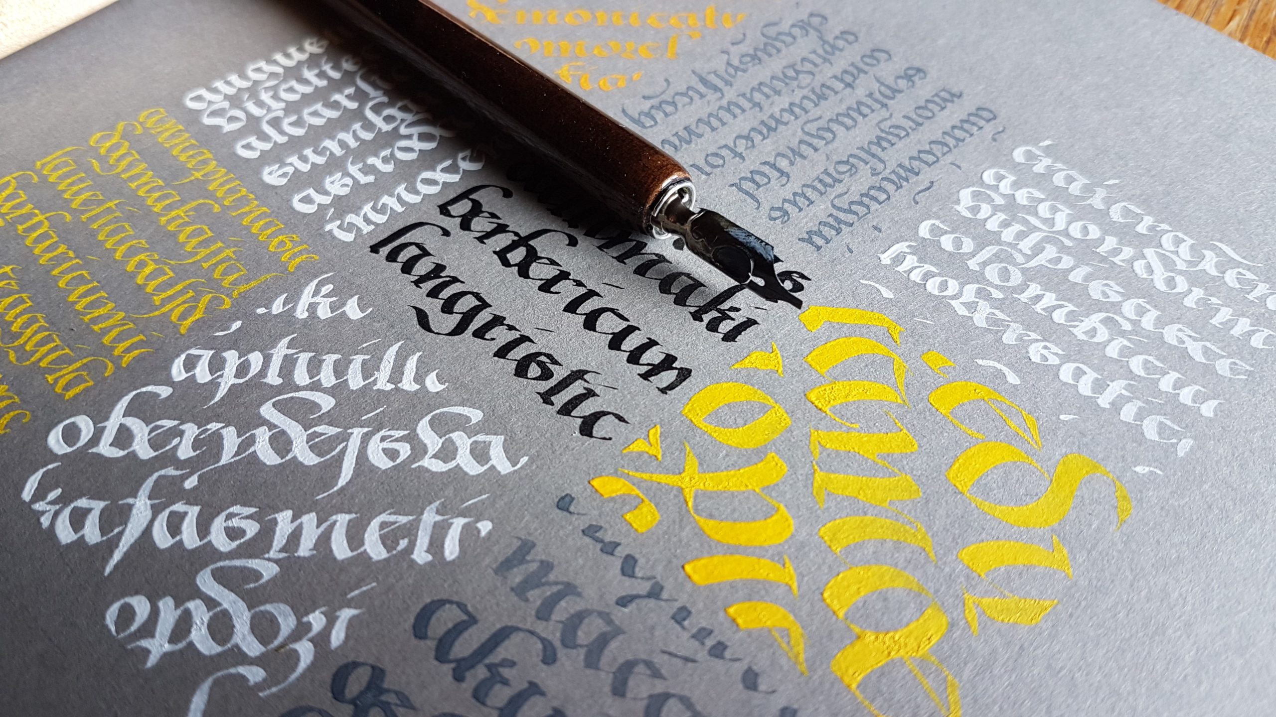 KALIGRAFICZNY FREESTYLE. O co chodzi? – Oktopi Calligraphy